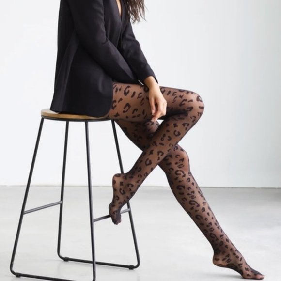 Commando | Accessories | Commando Leopard Print Sheer Tights | Poshmark